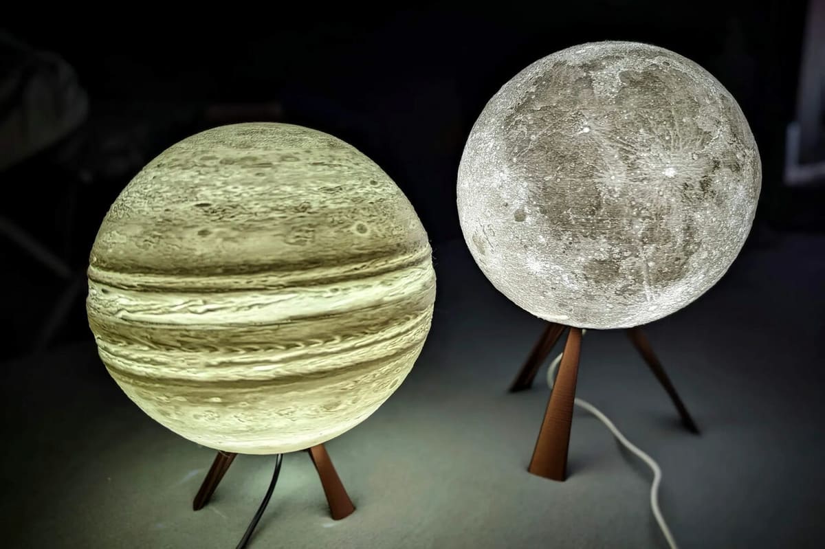 3d printed table lamp