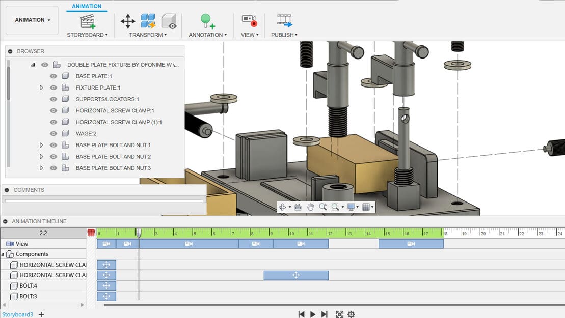 fusion 360 animation example