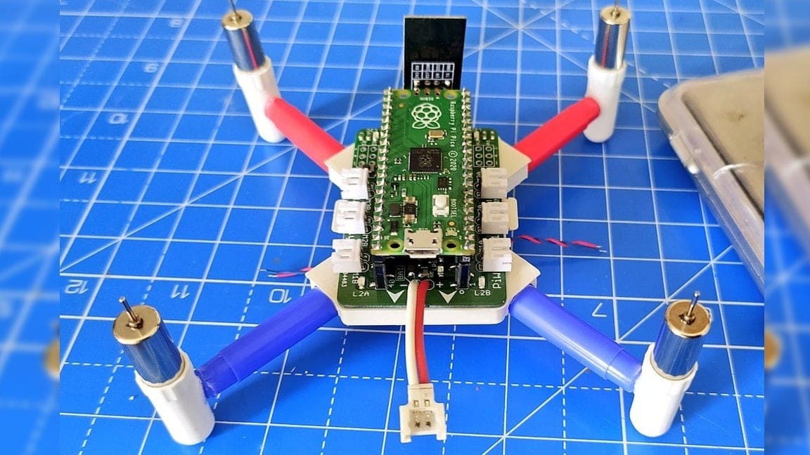 raspberry pi 5 quadcopter