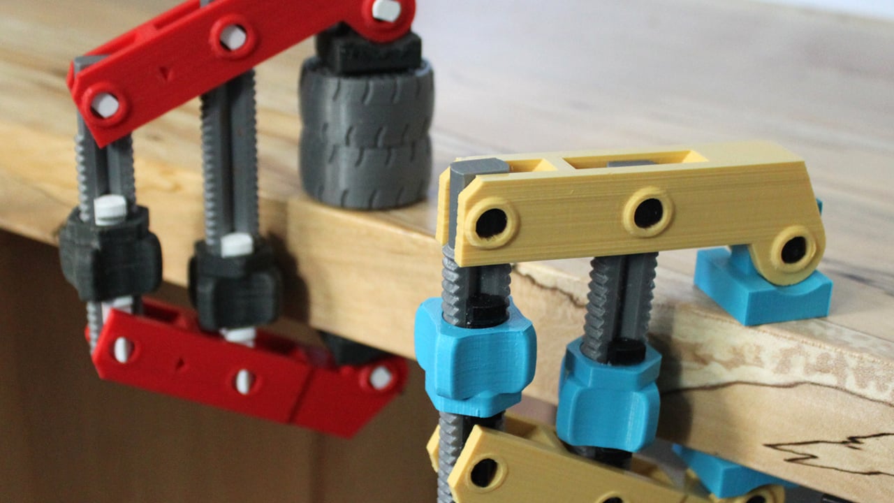 3d printed table clamp