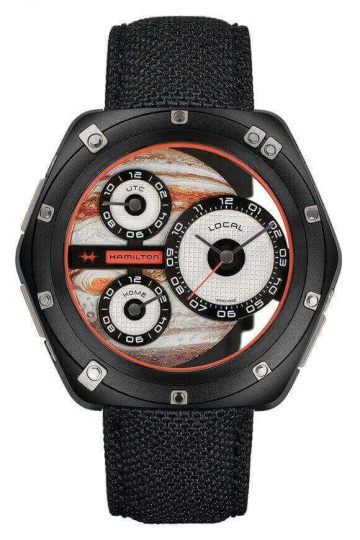 Hamilton ODC X-03 is a Sci-Fi Watch with 3D Printed Jupiter | All3DP