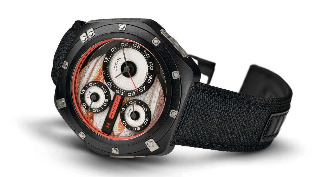Hamilton ODC X-03 is a Sci-Fi Watch with 3D Printed Jupiter | All3DP