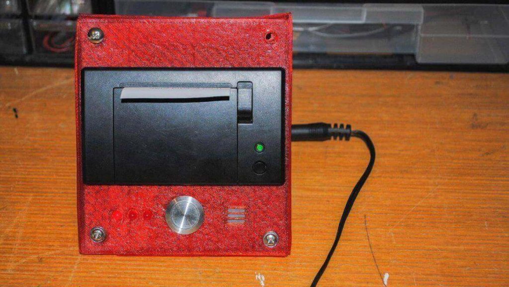 Organize Your Life With This DIY 3D Printed Wunderlist Task Printer ...