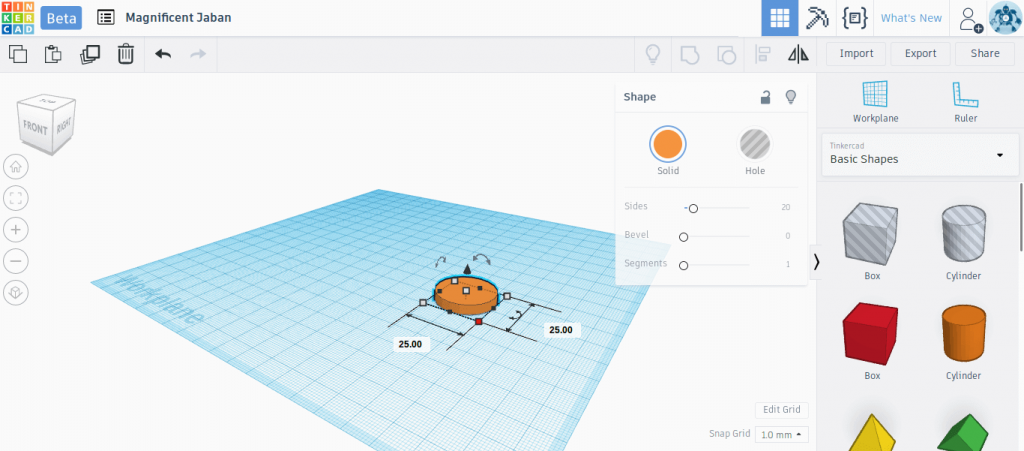 Tinkercad 5 Subtracting Shapescreating Holes Youtube Old Version 5.