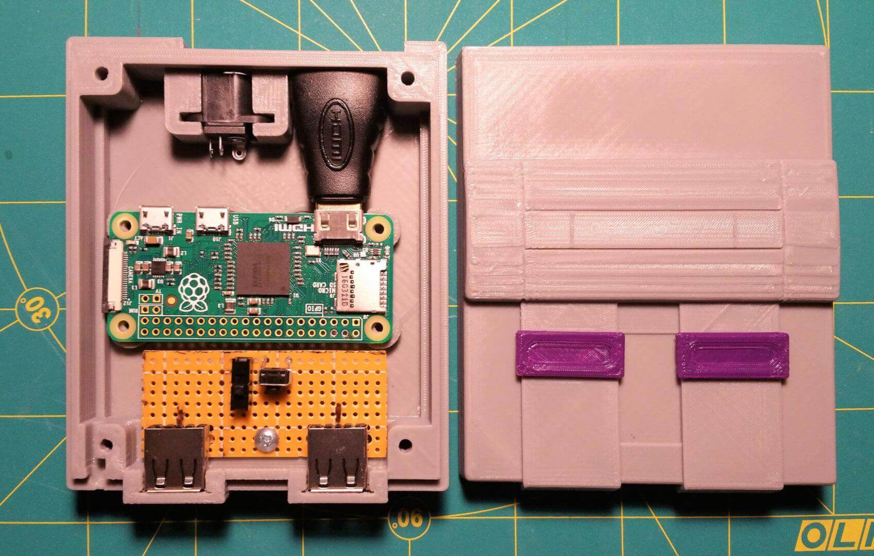 How to 3D Print a Super Nintendo Mini with RetroPie and Raspberry Pi ...