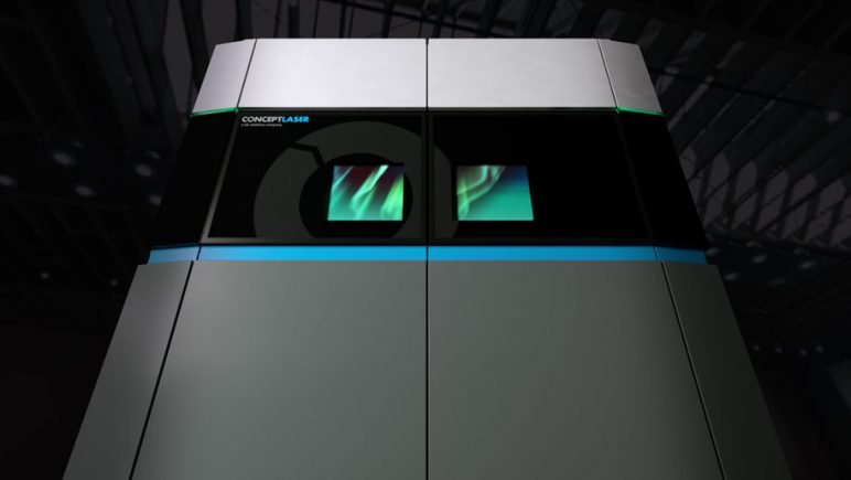 GE Additive Unveils First BETA Metal 3D Printer From Project A.T.L.A.S ...