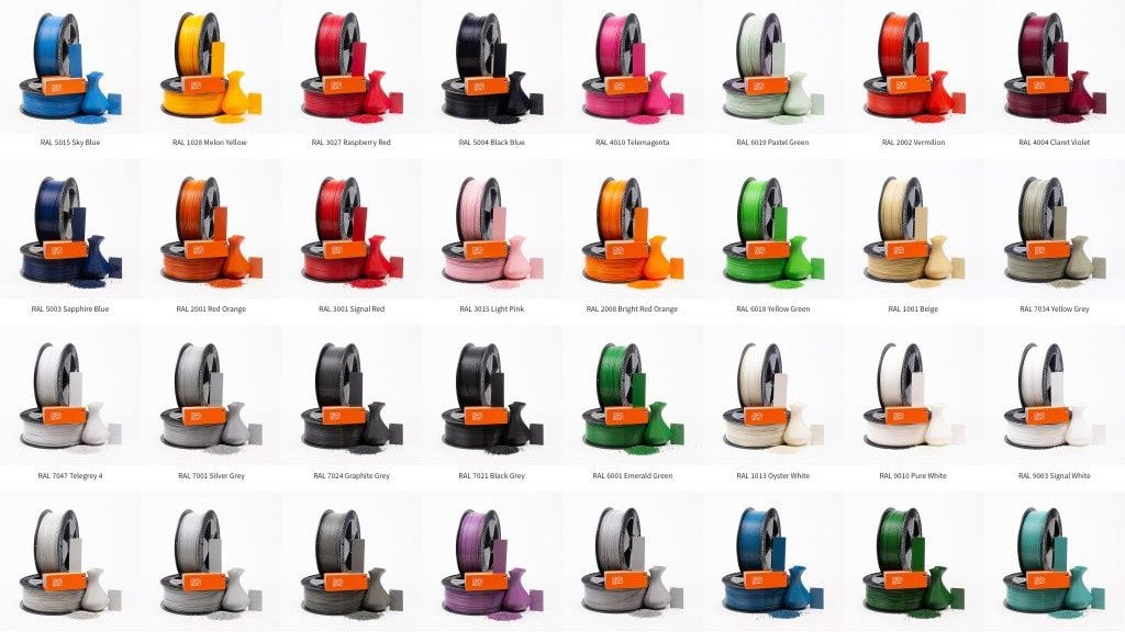 ColorFabb to Launch New Color on Demand Filament Service in June | All3DP