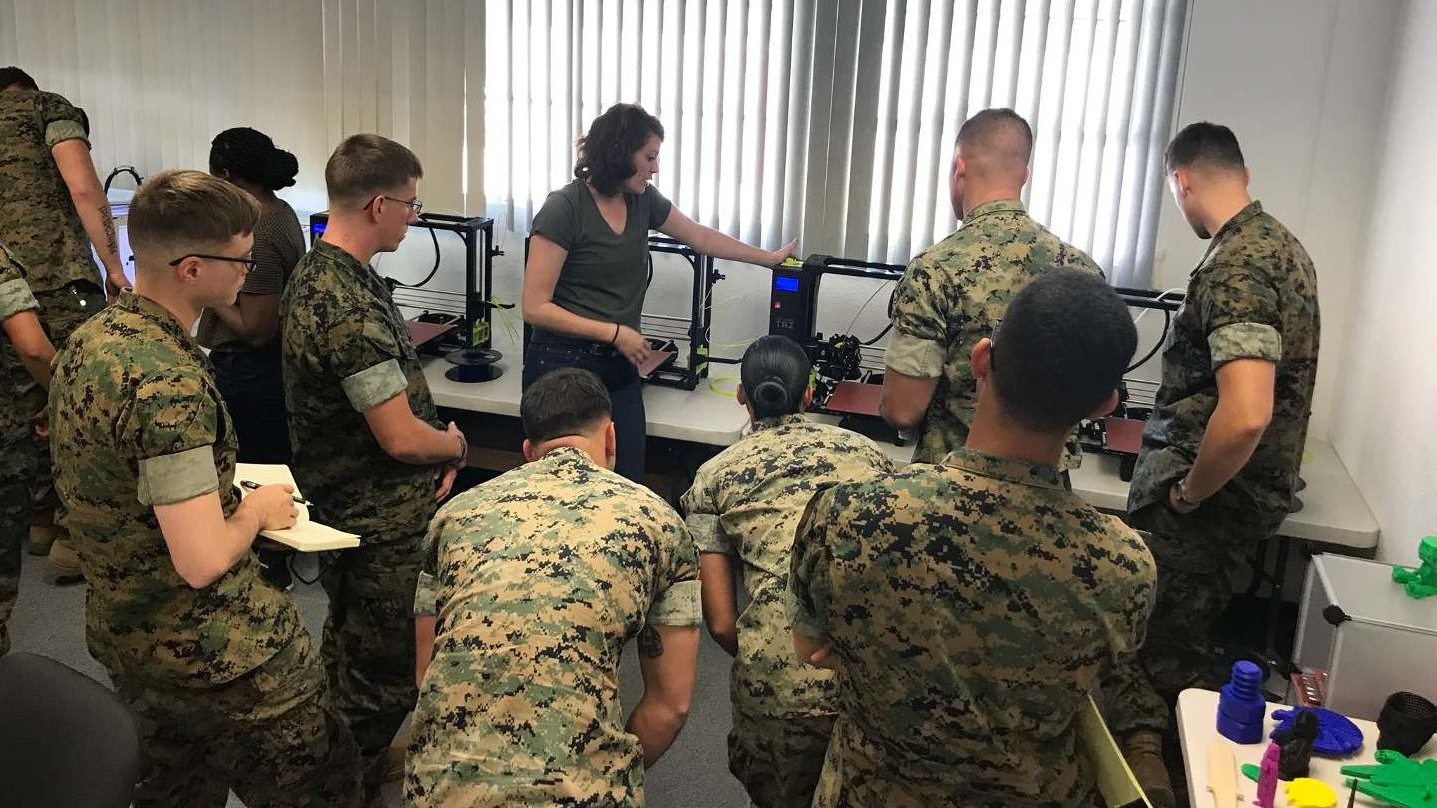 US Marines Receive Intensive Training to Use LulzBot 3D Printers | All3DP