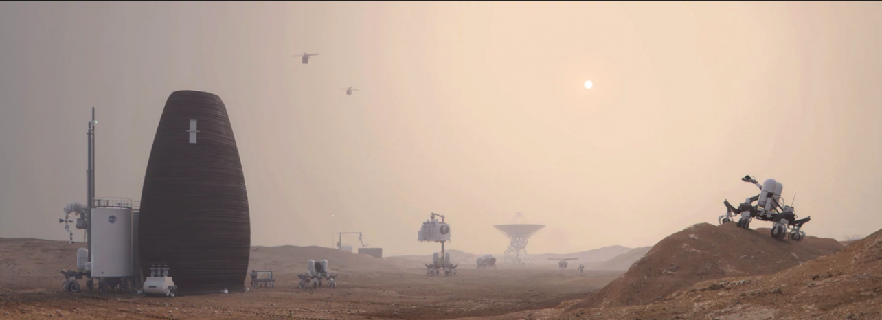 NASA-Awarded MARSHA Project Aims to 3D Print Egg-Shaped Structures on ...