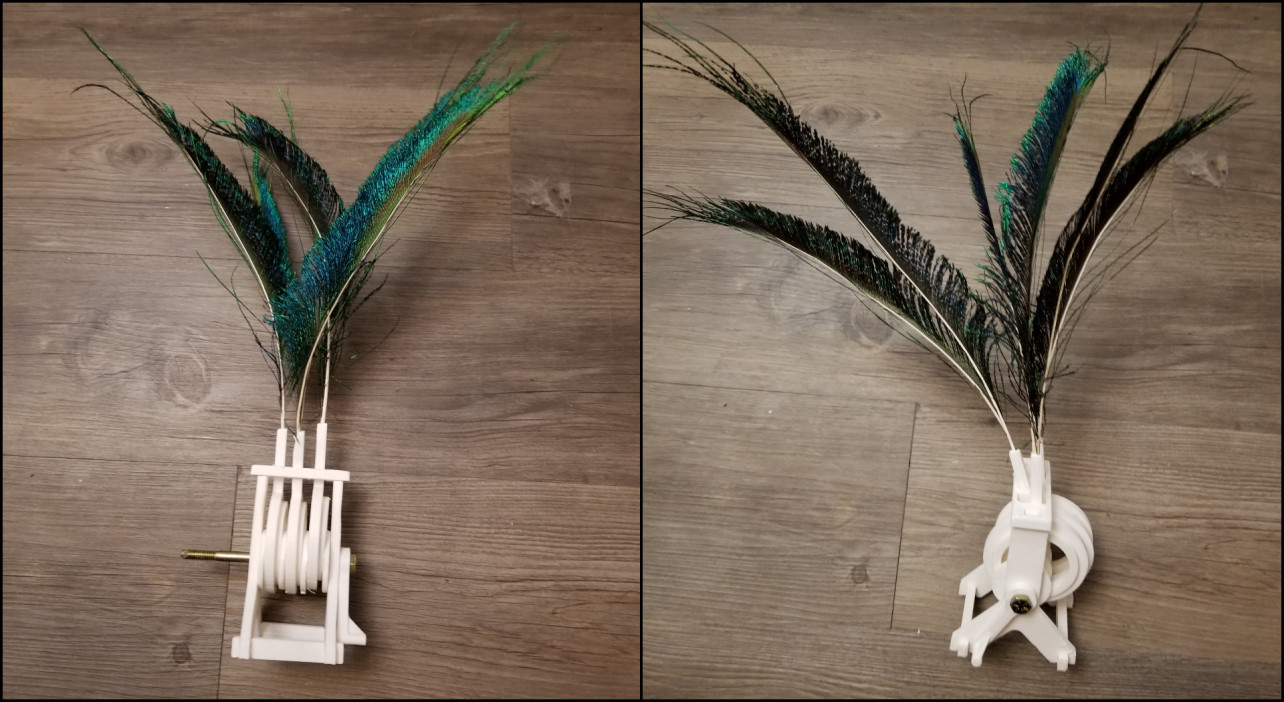 [Project] All3DP Takes on a 3D Printed Feather Automaton Mechanism | All3DP