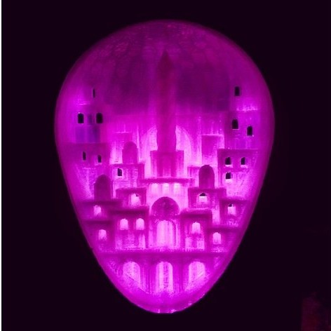 [Project] 3D Print This Mesmerizing LED Geode City | All3DP
