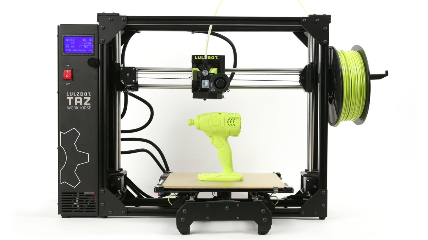 2019 LulzBot TAZ Workhorse Edition 3D Printer – Review the Specs | All3DP