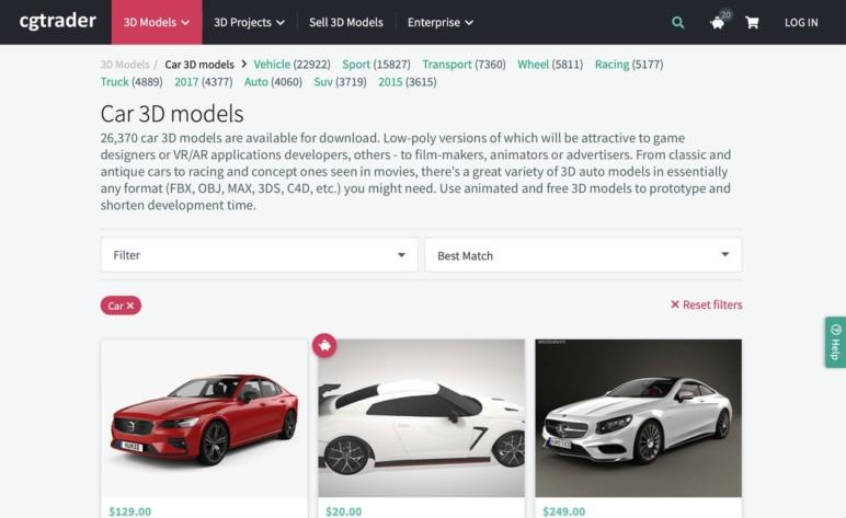 Car 3D Model Sources – 5 Best Sites | All3DP