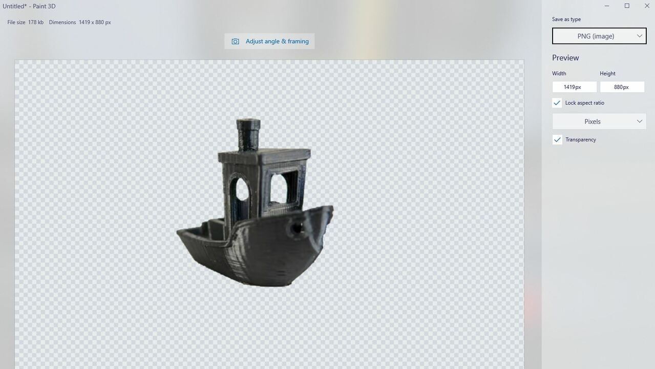 Paint 3D Transparent Background How To Do It All3DP